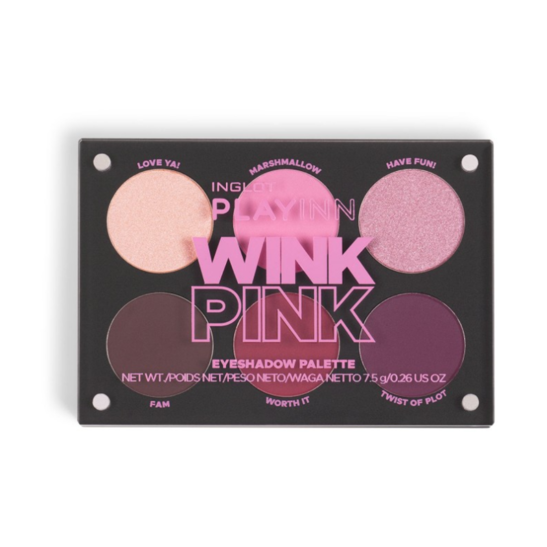 פלטה מגנטית ייחודית המכילה 6 צלליות Wink Pink | אינגלוט – Gorgeous